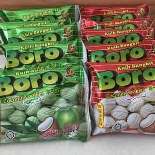 BISKUT BANGKIT BORO COCONUT COOKIES PERISA ORIGINAL / PANDAN / KOPI ...