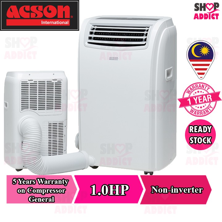 ACSON 1.0HP Moveo Portable Air Conditioner A5PA10C | Shopee Malaysia