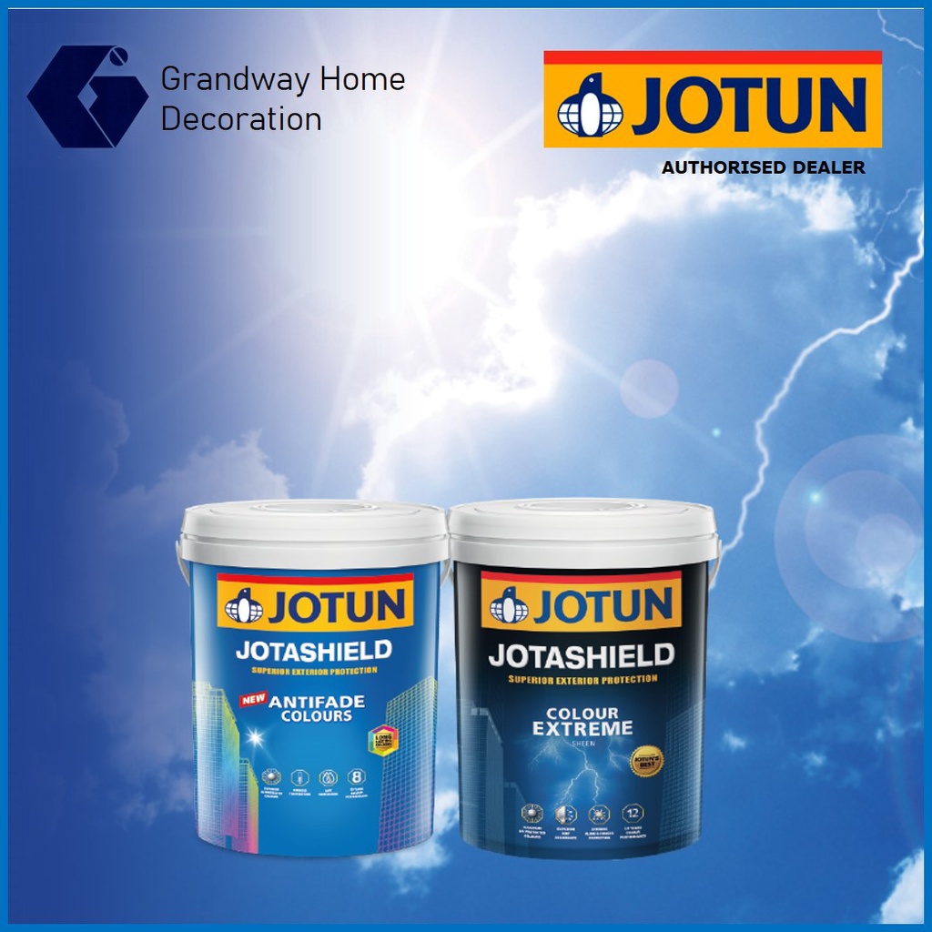 1L Jotun Jotashield Antifade Colours / Colour Extreme - Exterior Colour Paint | Shopee Malaysia