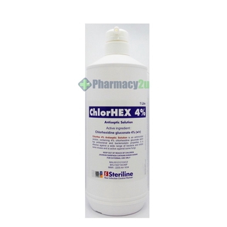STERILINE CHLORHEX 4% ANTISEPTIC SOLUTION 5 LITRE / 1 LITRE ...