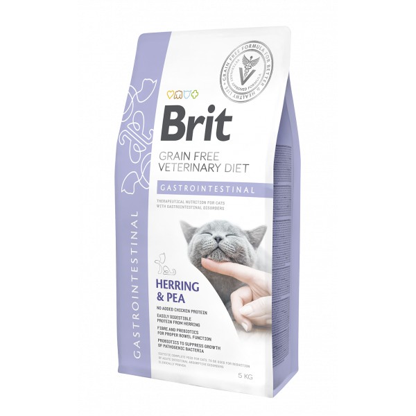 Brit gastrointestinal cat herring and pea 2kg kucing | Shopee Malaysia