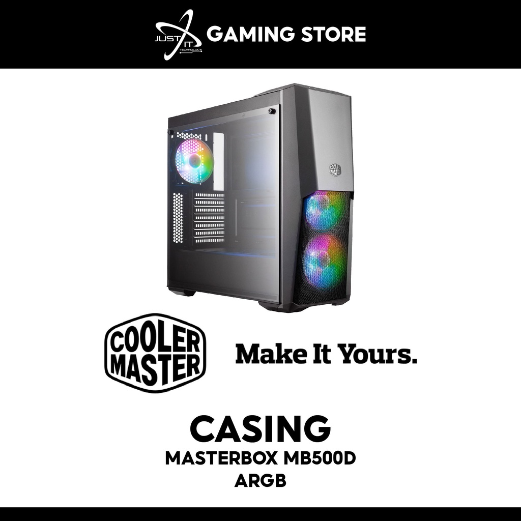 COOLER MASTER MASTERBOX MB500D ARGB ATX CASING ( MCB-B500D-KGNN-S01 ...
