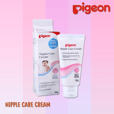 [DELUXE] Nipple Care Cream Pigeon 50g/10g 100% Pure Grade Lanolin Soothes Heals Protect Dry ...
