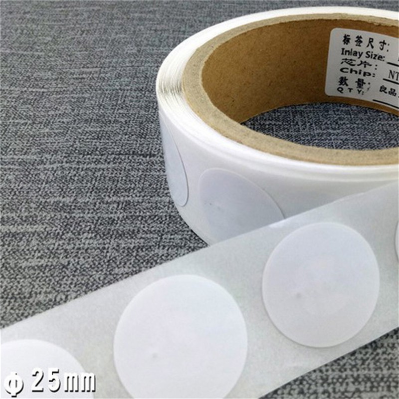 10pcs/Lot NFC Tags Sticker 13.56MHz ISO14443A Ntag 213 NFC Stickers ...