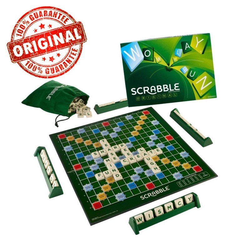 READY STOCK Original Scrabble Set(100% Original)Family Educational ...
