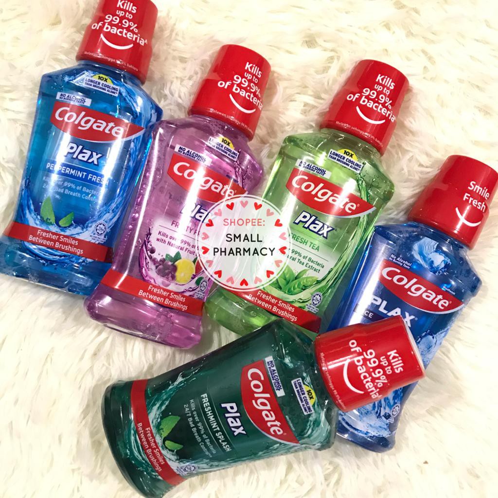 Colgate Plax peppermint fresh / fuirt fresh / fresh tea / peppermint ...