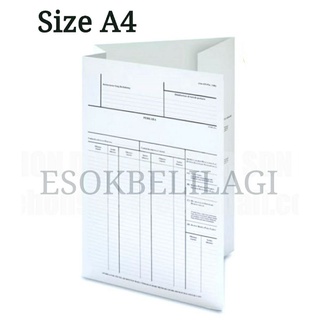 A4 FAIL LIPAT PUTIH/WHITE CARD FILE AM435 | Shopee Malaysia