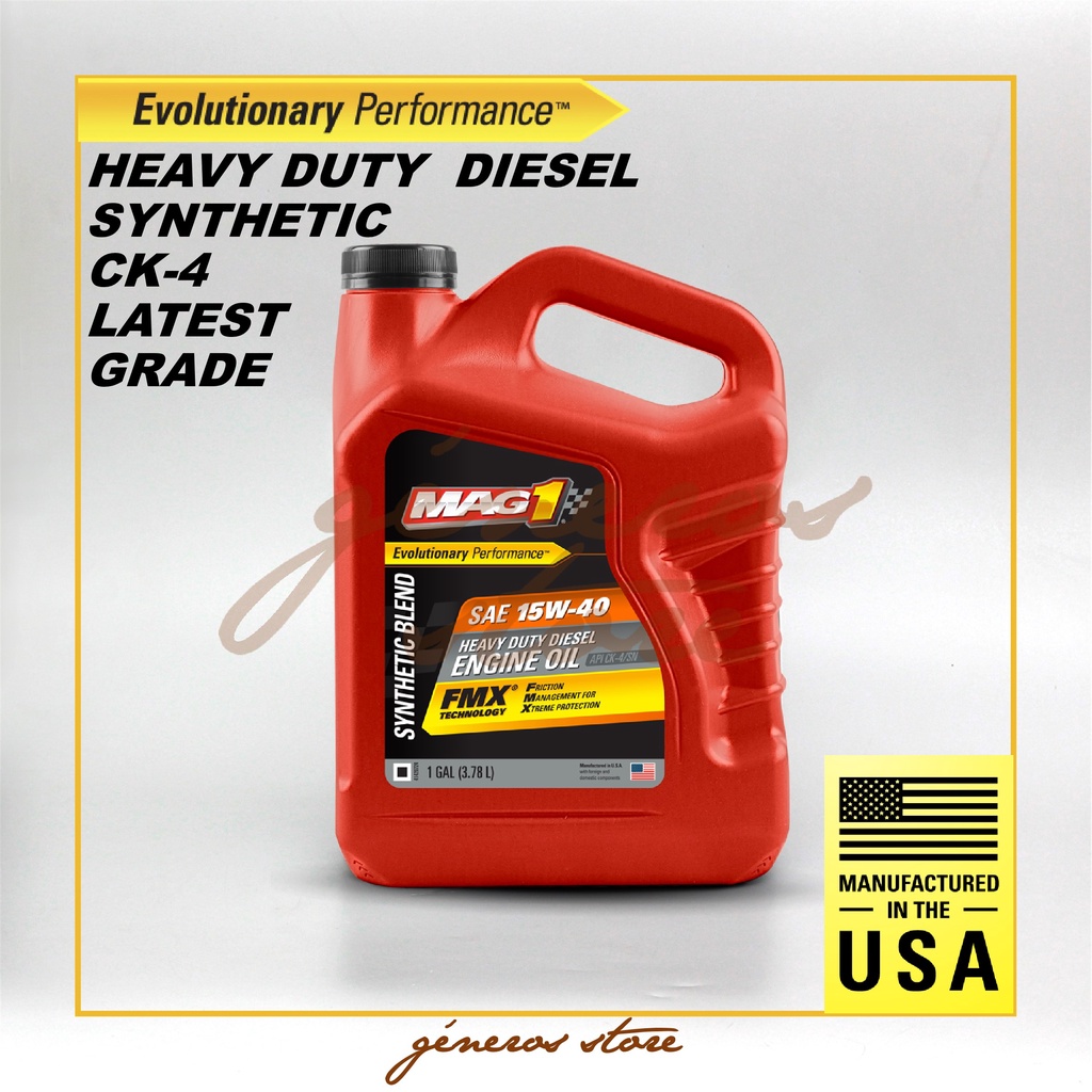 [NEW] MINYAK HITAM MAG1 15W40 DIESEL ENGINE OIL HEAVY DUTY / GM TECH ...