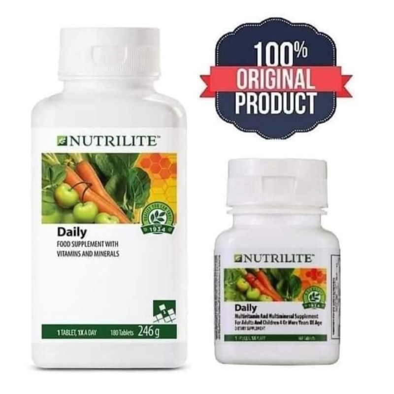 Nutrilite Daily AMWAY | Shopee Malaysia