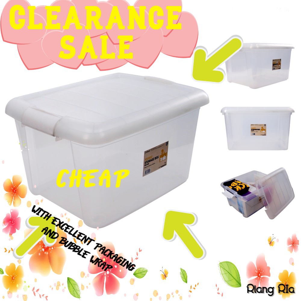 February Deals // ICONIC STORAGE BOX FSB955 20L // FELTON | Shopee Malaysia
