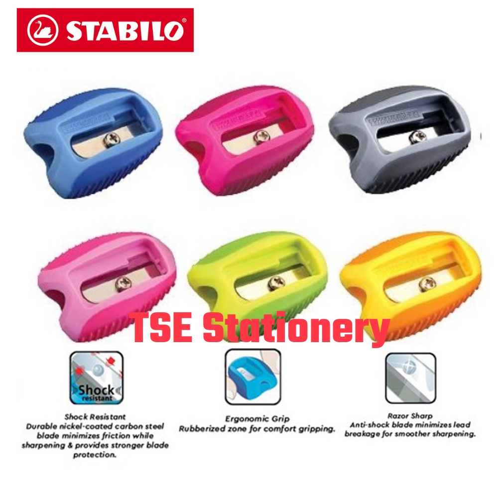 Stabilo X-Shock 4521 Sharpener For Normal Pencil | Shopee Malaysia