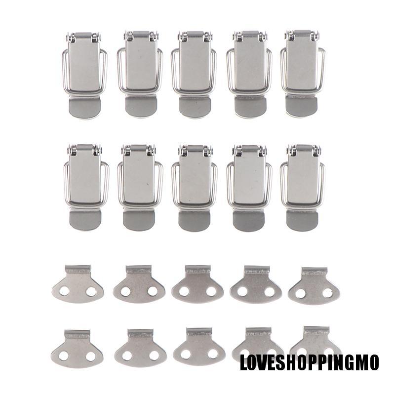 Readystock 10x Cabinet Box Locks Spring Loaded Latch Catch Toggle 43 ...
