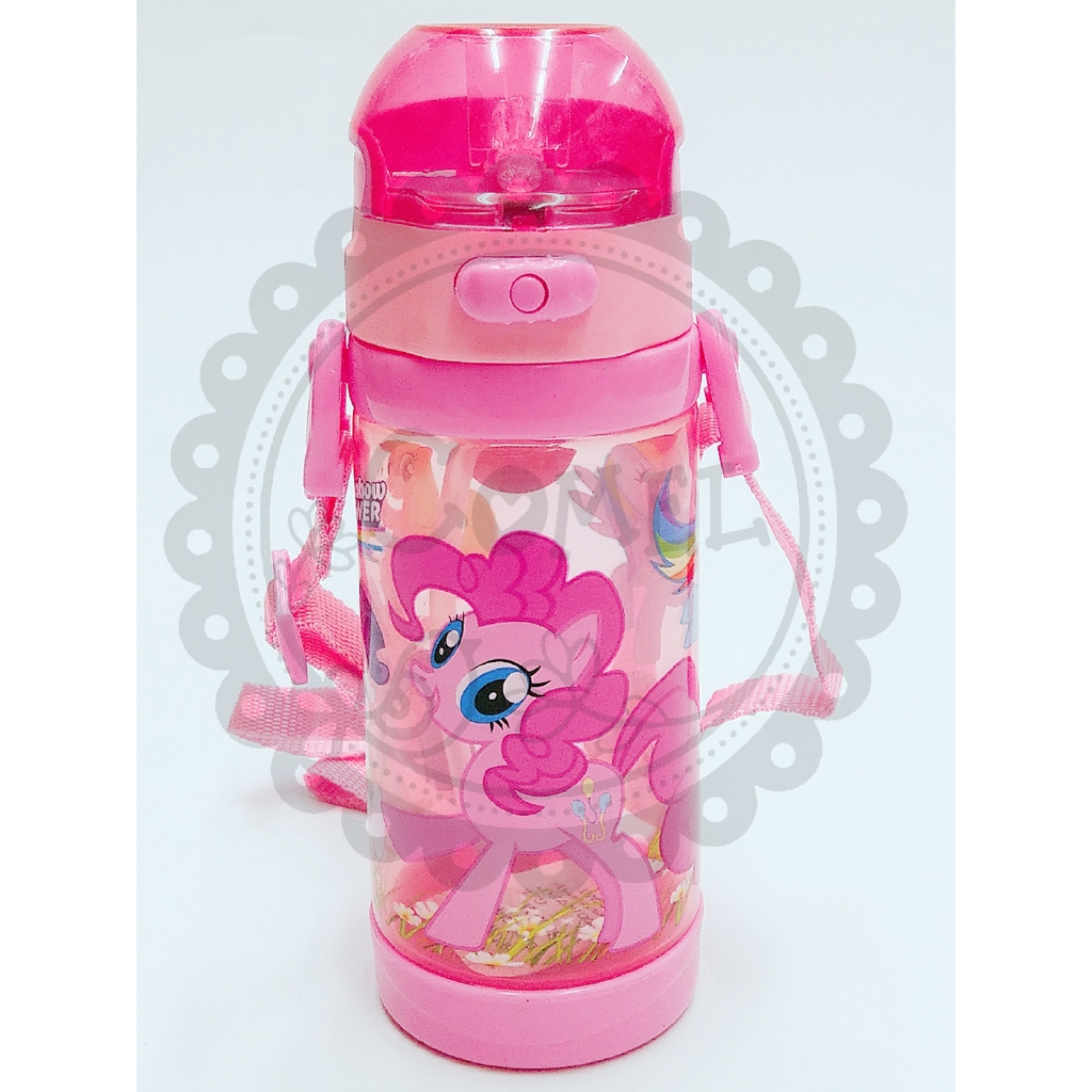Comel My Little Pony Water Bottle with Straw-450ML | Shopee Malaysia