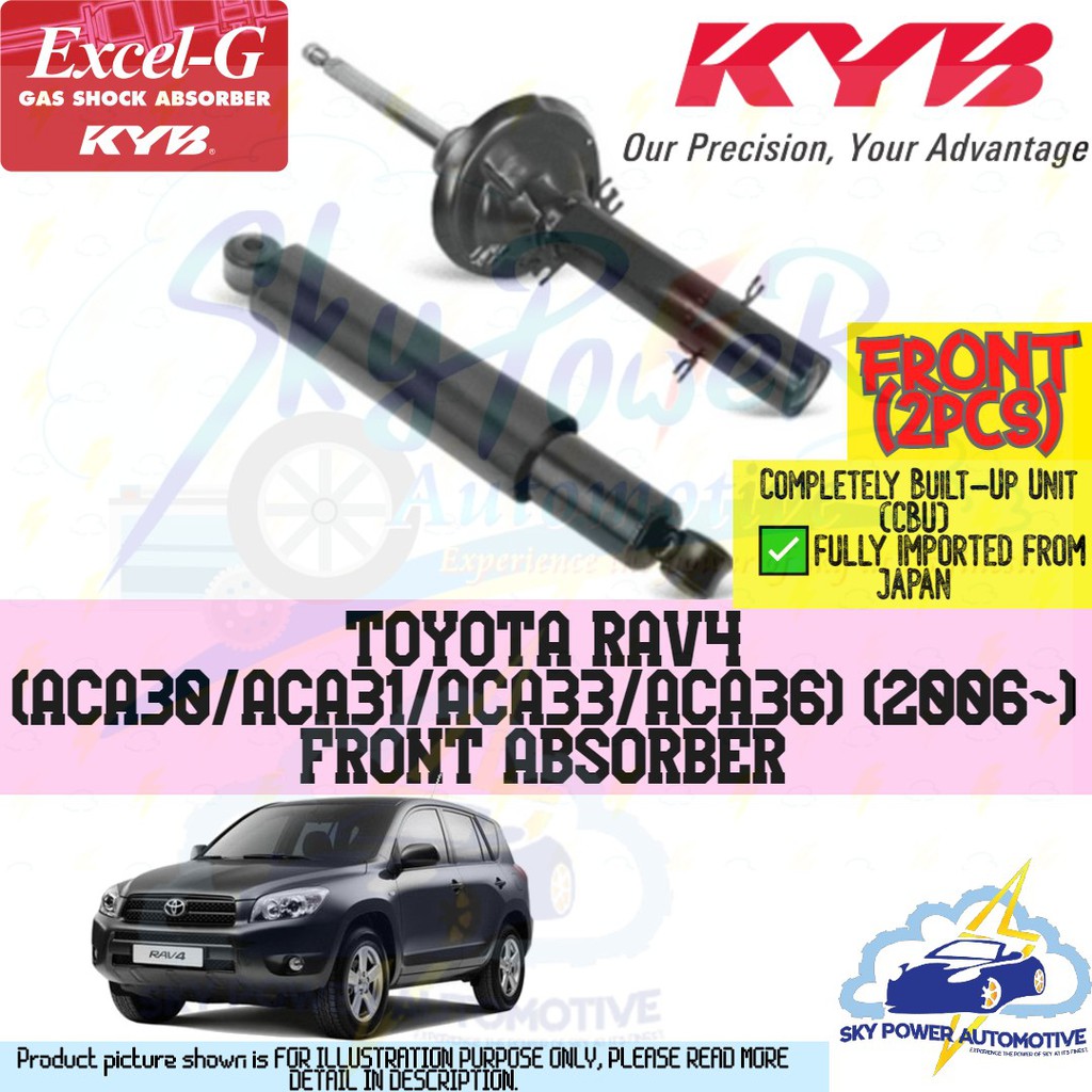 TOYOTA RAV4 (ACA30/ACA31/ACA33/ACA36) (2006~) KAYABA (KYB) EXCEL-G GAS ...