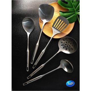 Toffi Asian Turner Ladle Slotted Turner Sudip Besi | Shopee Malaysia