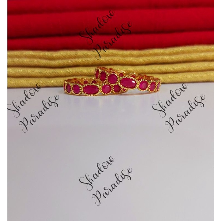 Designer Metti/Minji/Toe Ring (1 Gram Gold Plated) | Shopee Malaysia