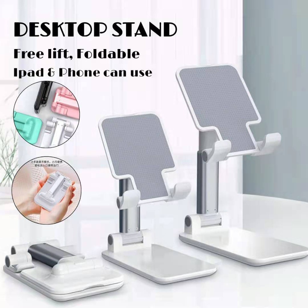 Tempat Letak Handphone Tablet Folding Desktop Multi Angle Adjustable ...