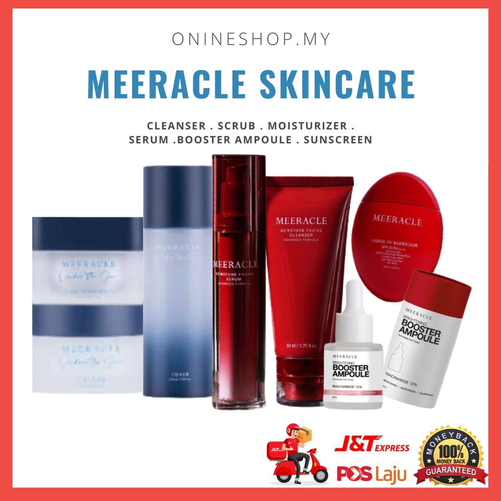 MEERACLE Skincare Set Meeracle Serum Meeracle Cleanser Meeracle Beaute ...