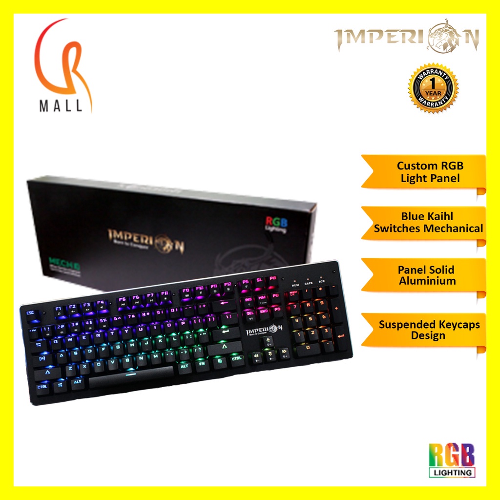 IMPERION MECH 10 MECHANICAL KEYBOARD [READY STOCK] | Shopee Malaysia
