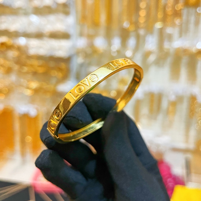 CLEAR STOCK ! GELANG CRTIER LOVE / BANGLE COP 916 ( Emas bangkok / Emas ...