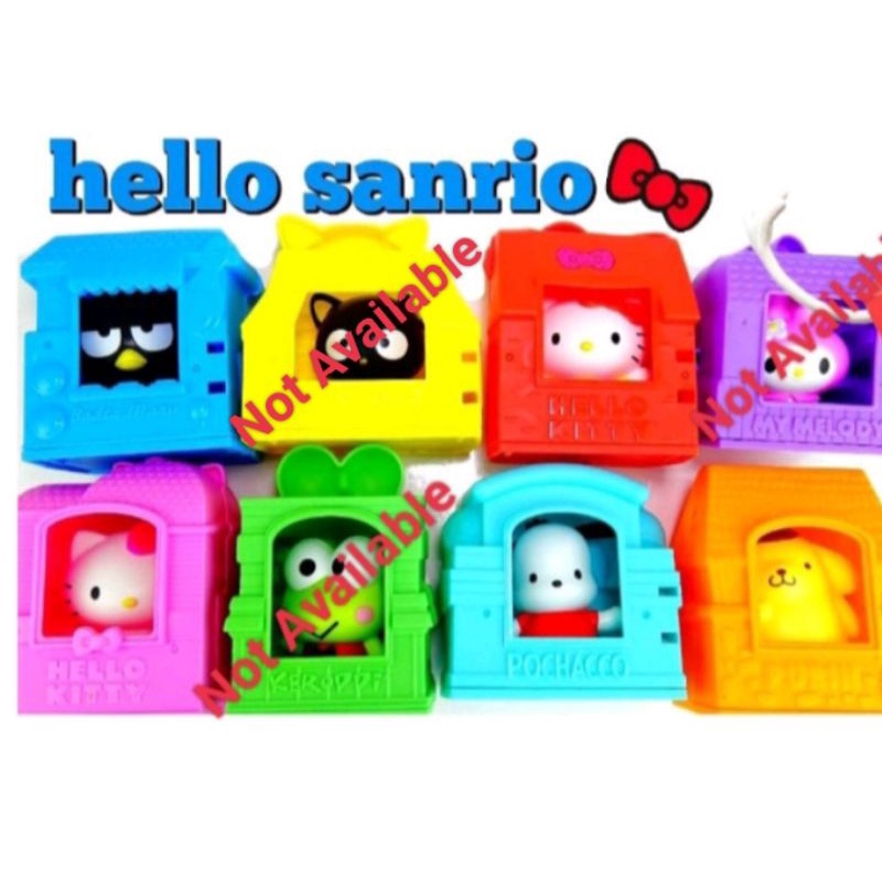 Mcd Happy Meal Hello Sanrio Set of 5 | Shopee Malaysia