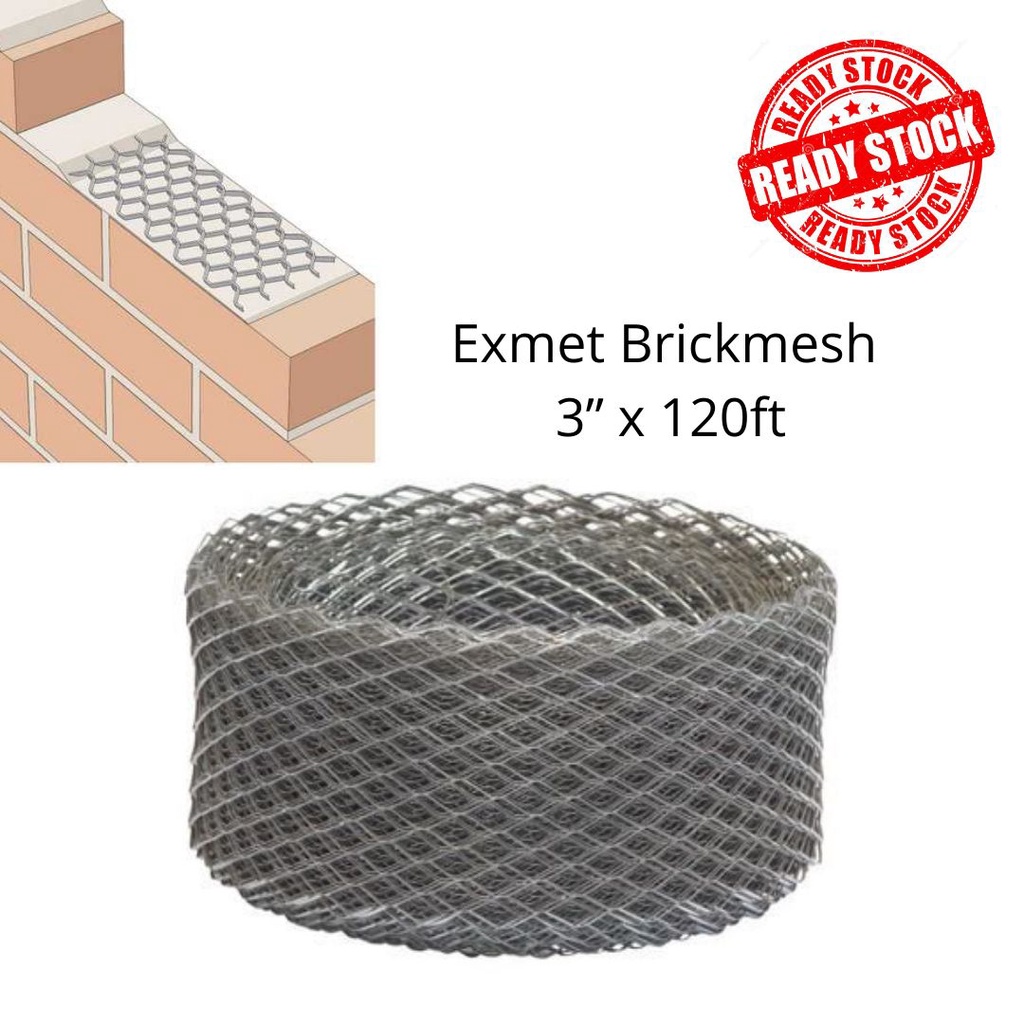 3" EXMET /BRICKMESH/ DAWAI IKAT BATA | Shopee Malaysia