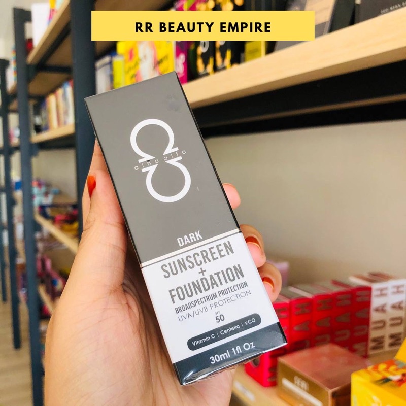 SUNSCREEN + FOUNDATION ( ALHA ALFA ) | Shopee Malaysia
