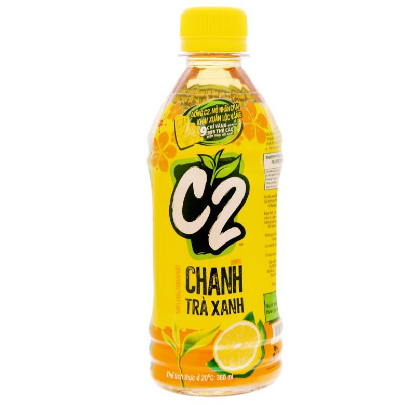 Nuoc C2 Lemon Green Tea 1 bottle (360ml) | Shopee Malaysia