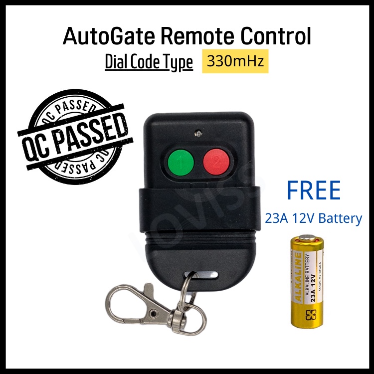AutoGate Door Remote Control SMC5326 330MHz Auto Gate Remote | Shopee ...