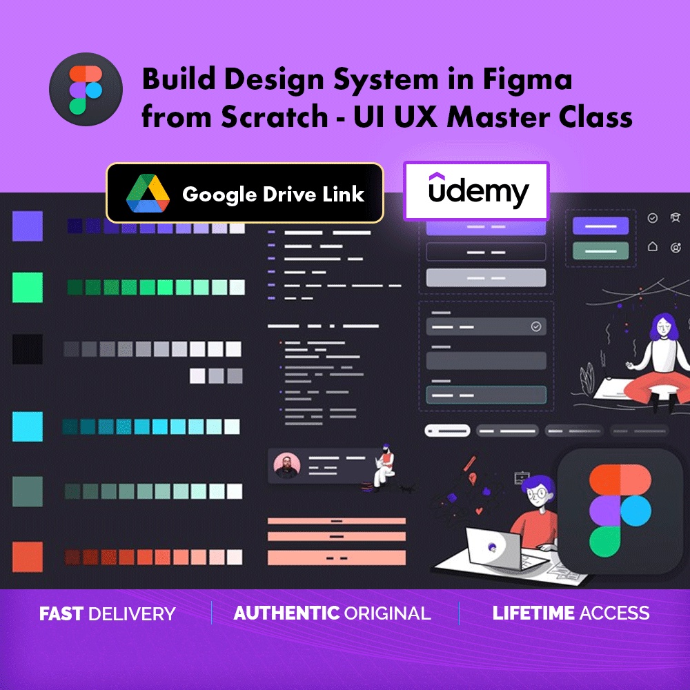 Figma Course-Build Design System in Figma from Scratch - UI UX Master ...