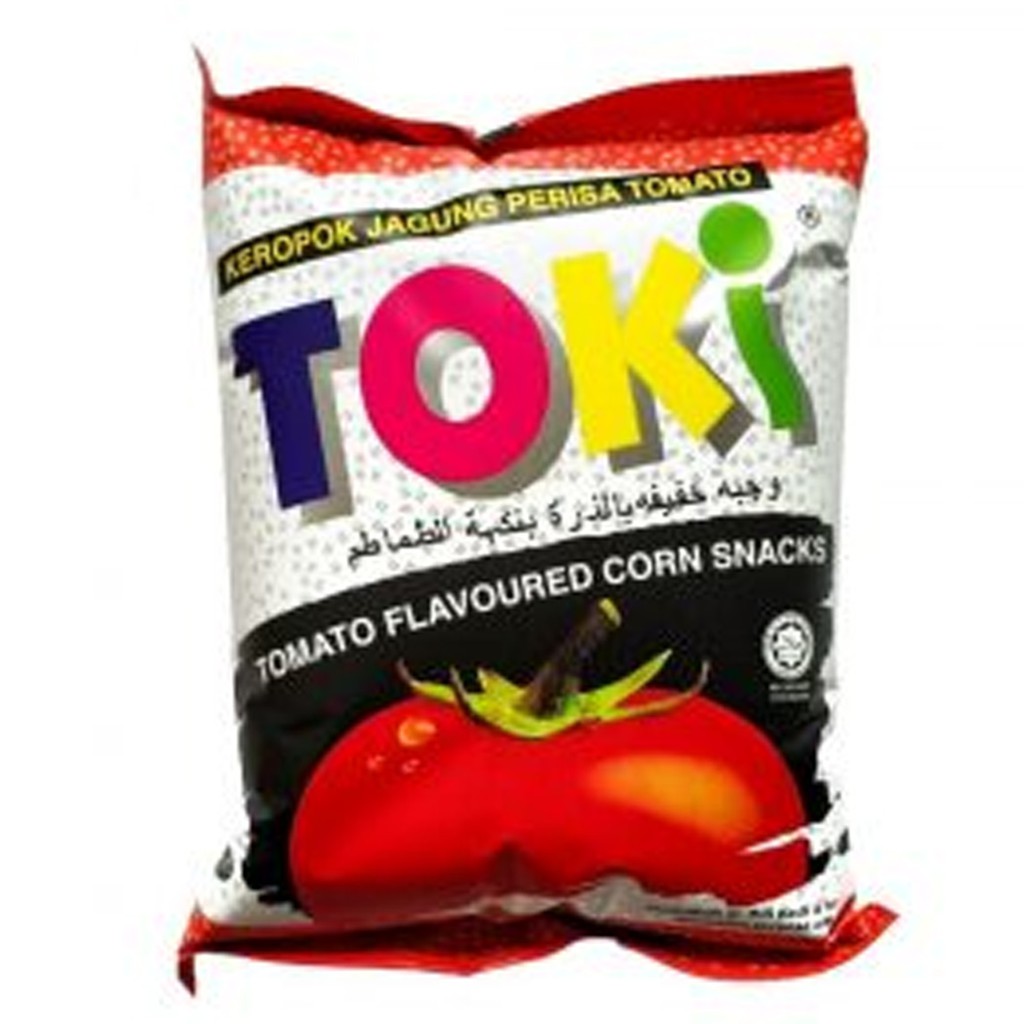 Toki Tomato Flavoured Corn Snacks 60g | Shopee Malaysia