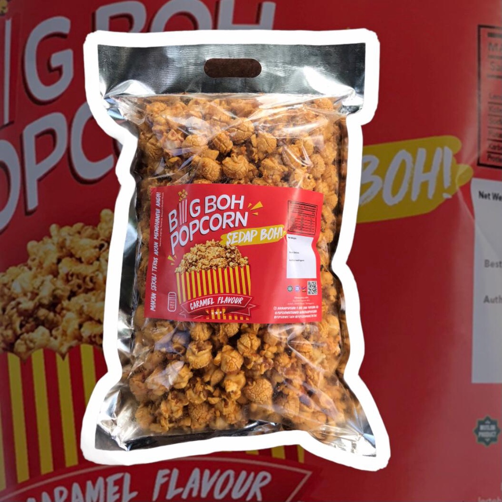 Bigboh Popcorn Perisa Caramel Pack M (450Gram) | Shopee Malaysia