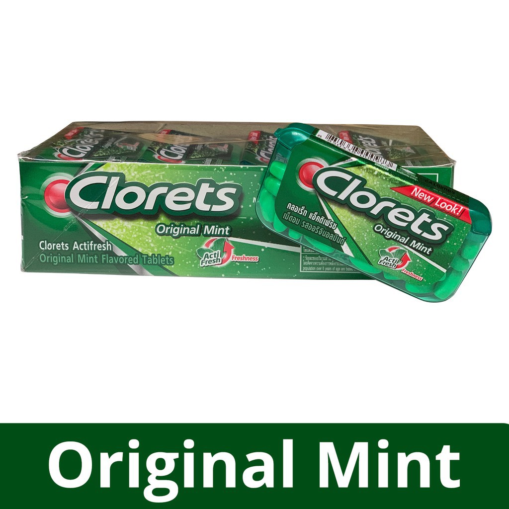 Clorets ACTIFRESH Original Mint 14g | Shopee Malaysia