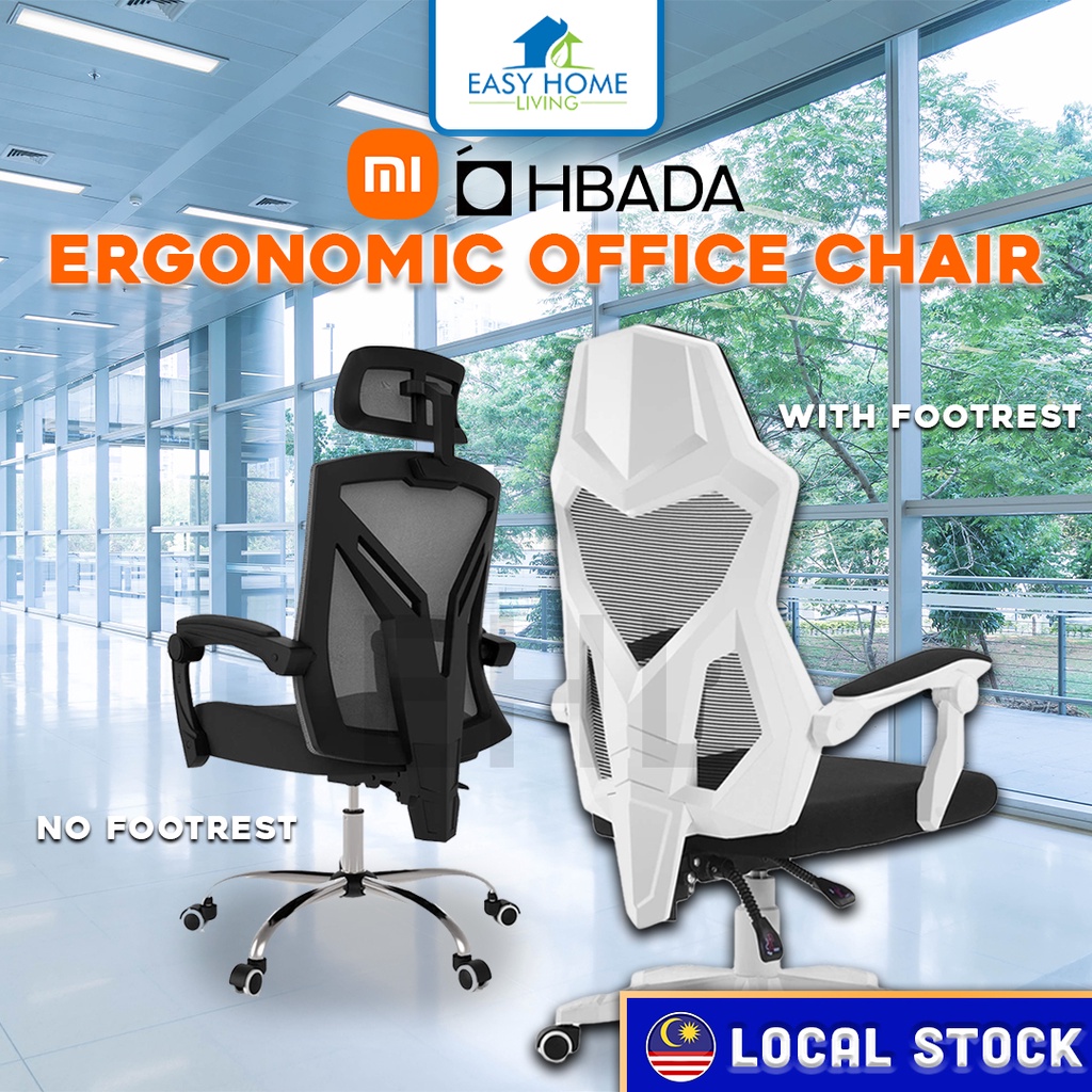 Xiaomi Comfortable Office Chair Ergonomic High Back With Wheel Kerusi ...