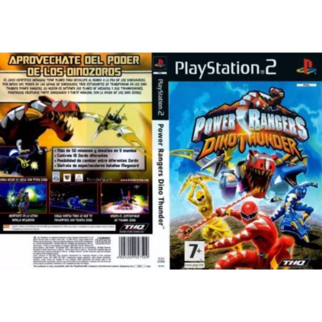 PS2 GAME COLLECTION (Power Rangers Dino Thunder) | Shopee Malaysia