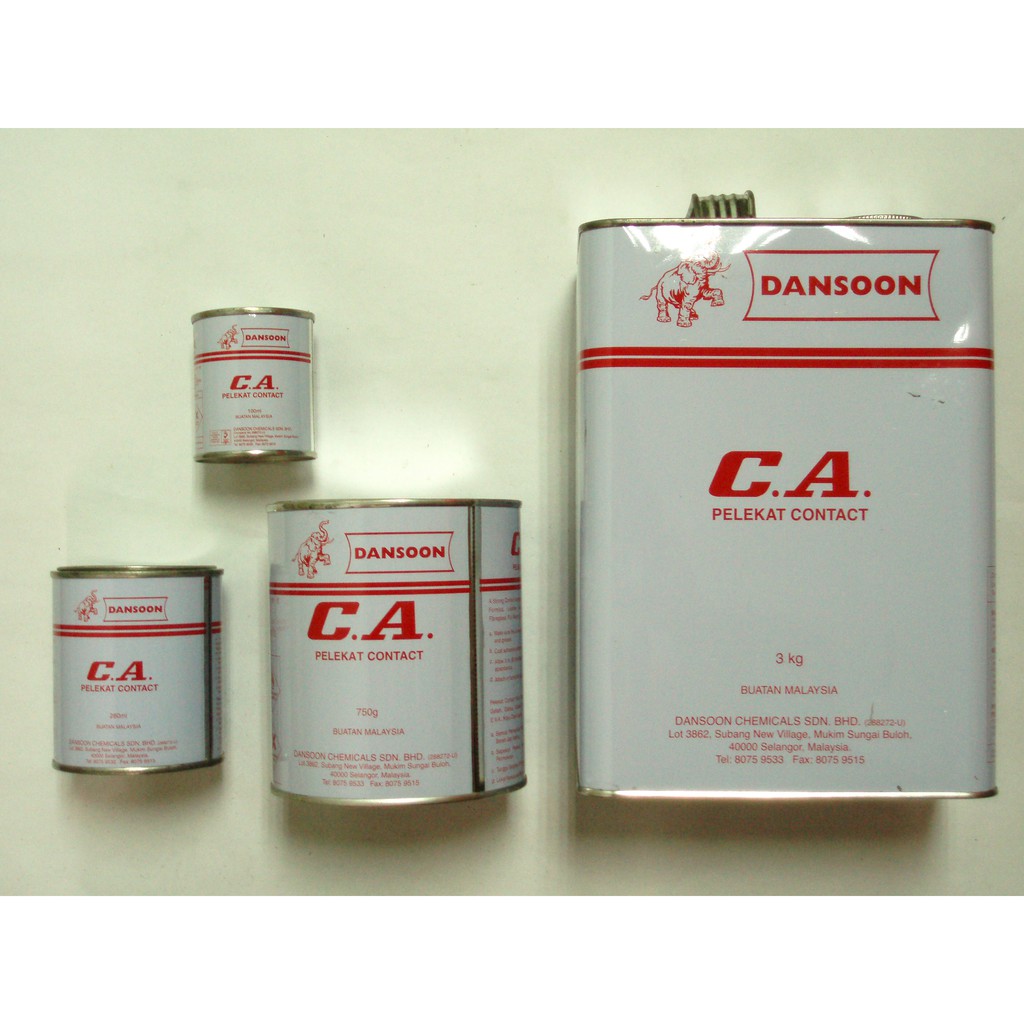 DANSOON CONTACT ADHESIVE GLUE - gum kasut/KAYU/PLASTIK (100ML/280ML ...