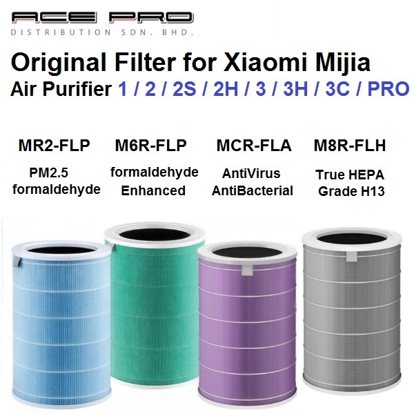 Original Xiaomi Mijia Air Purifier Filter Enhanced S1 M6R-FLP ...