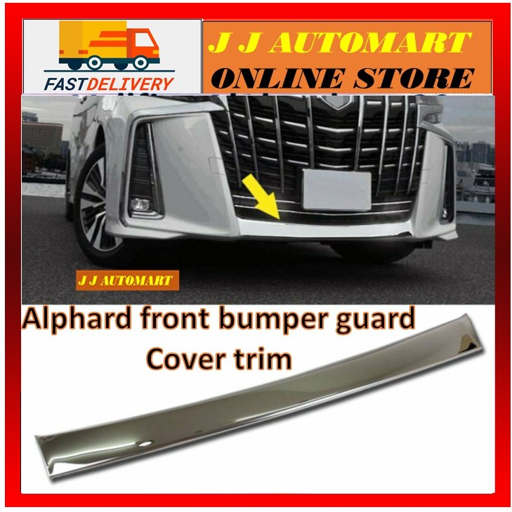 TOYOTA ALPHARD 30 2018-2020 (NORMAL) Front Bumper Protector Guard Cover ...