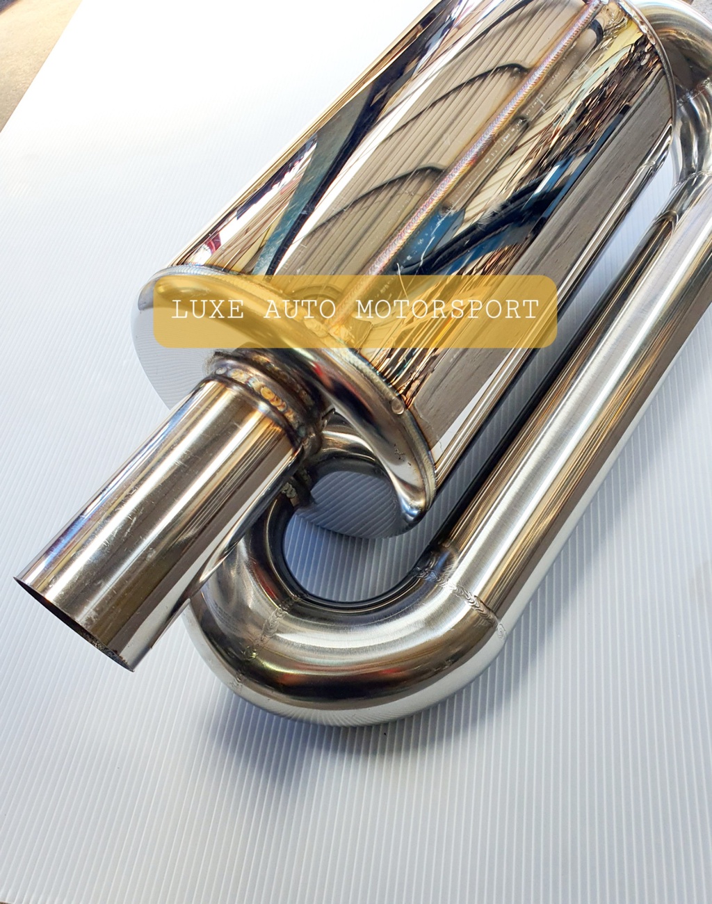 Exhaust MUGEN Twin Loop SFlow Stainless Steel Ekzos(Titanium) | Shopee ...