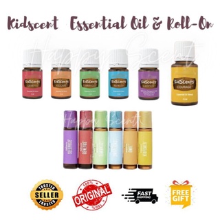 Young-Livings Kidscents Essential Oil 5ml/Roll-On 10ml(Geneyus/Kidcare ...