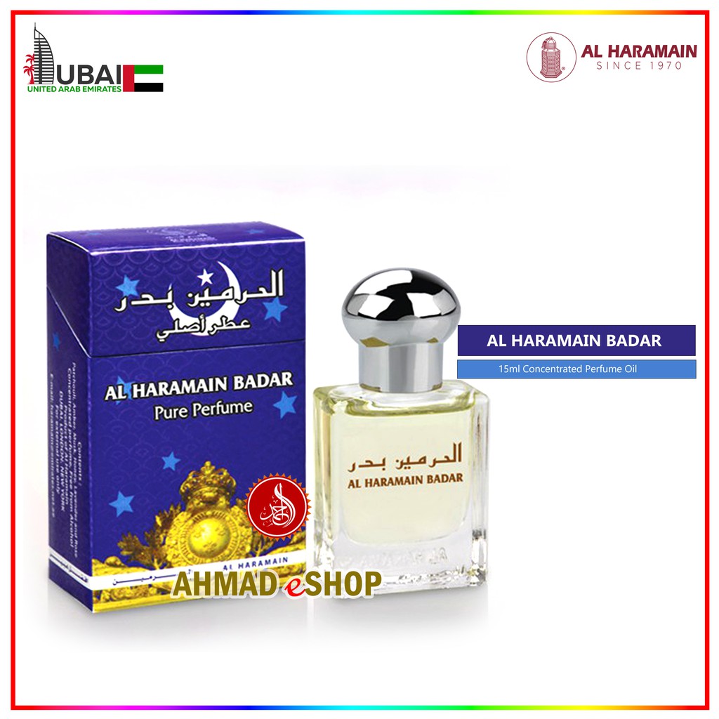Al Haramain Badar 15ml | Shopee Malaysia