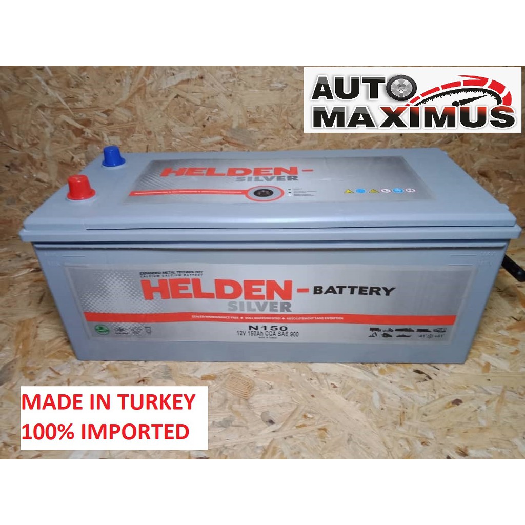 Helden N150 150ah Maintenance Free Truck Battery | Shopee Malaysia
