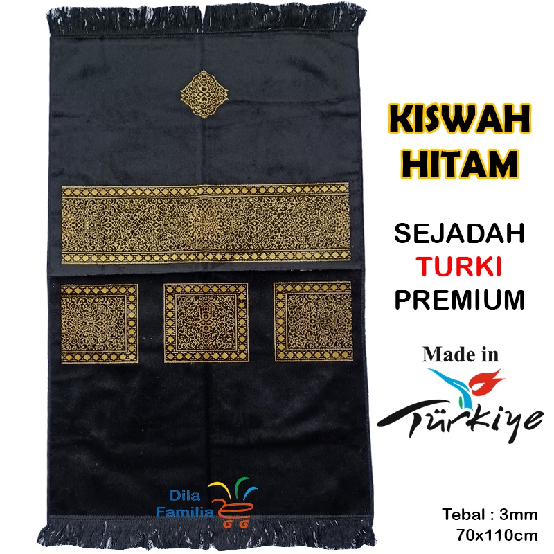 Sejadah Kiswah Kaabah Hitam Haramain Masjidil Haram Hantaran Exclusive ...