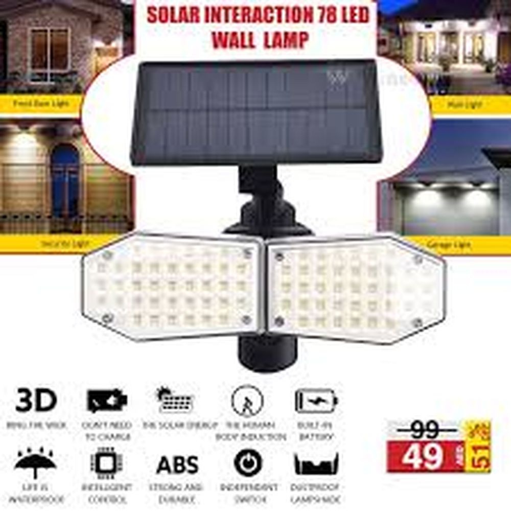 Solar interaction wall lamp | Shopee Malaysia
