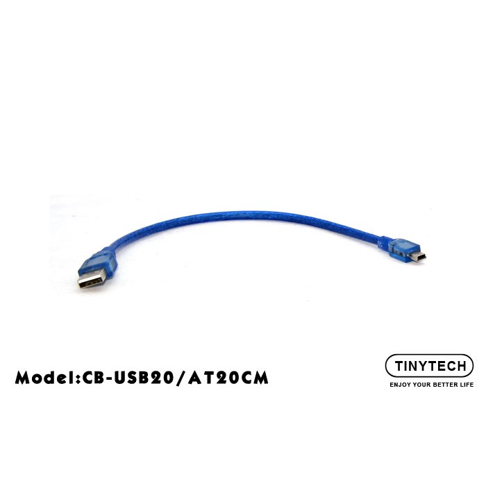 (100% Original) Tinytech USB 2.0 Type A To USB Mini 5 Pin Cable ... (100% Original) Tinytech USB 2.0 Type A To USB Mini 5 Pin Cable ...