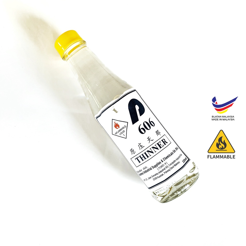 Thinner Botol Kaca 320ml | Shopee Malaysia