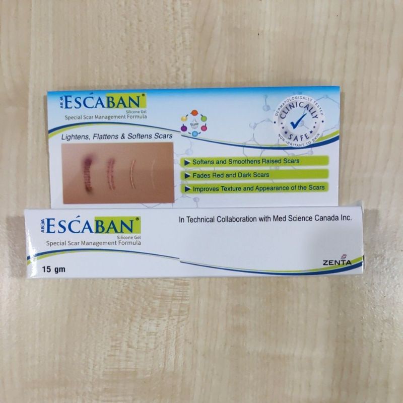 Zenta Escaban Silicone Gel Special Scar Management Formula (15g ...