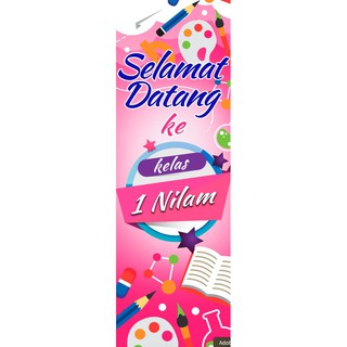 BUNTING PINTU SELAMAT DATANG (EDITABLE) SAIZ 2X6 KAKI | Shopee Malaysia