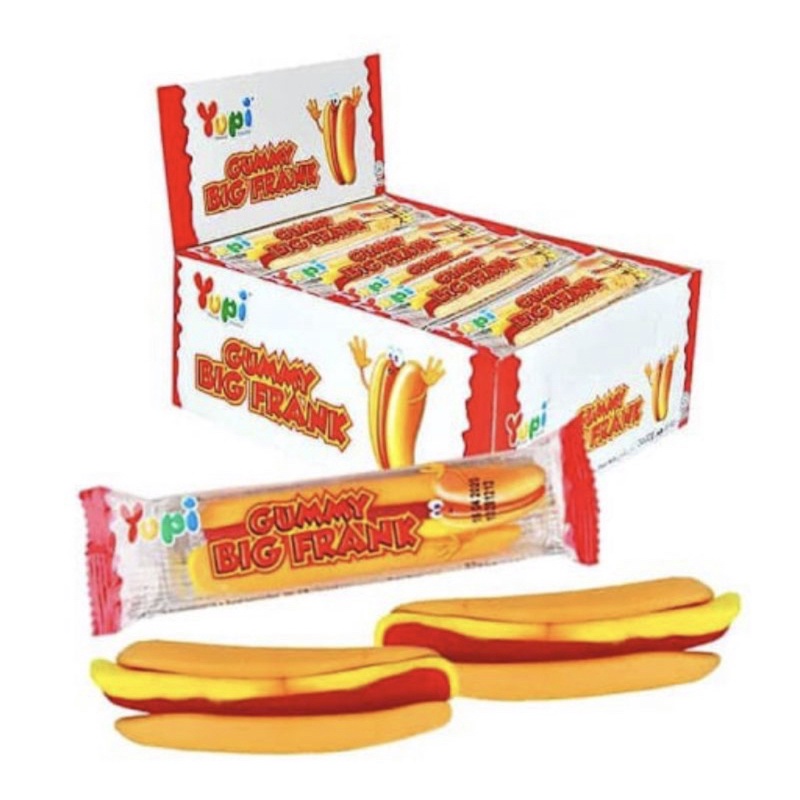 Yupi Gummy Candy Big Frank 32g | Shopee Malaysia
