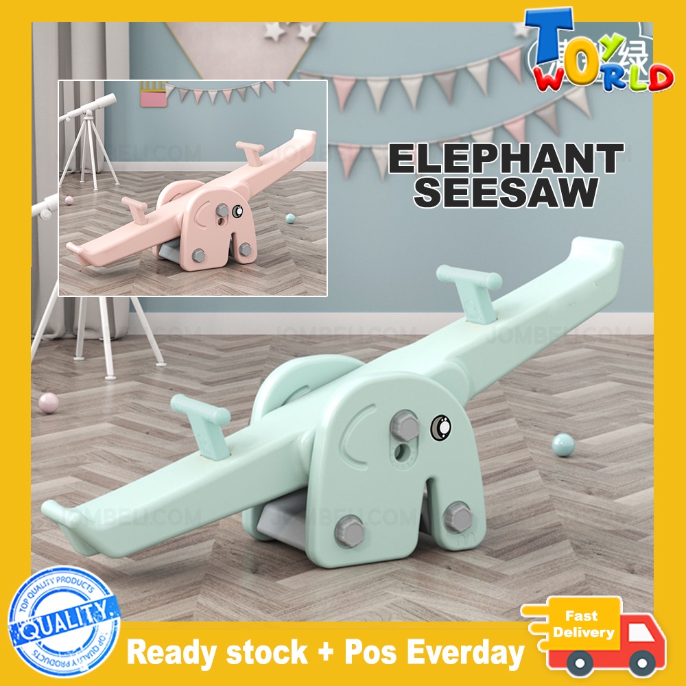 ELEPHANT SEESAW Children Cartoon Indoor Fun See Saw Seesaw Playground ...